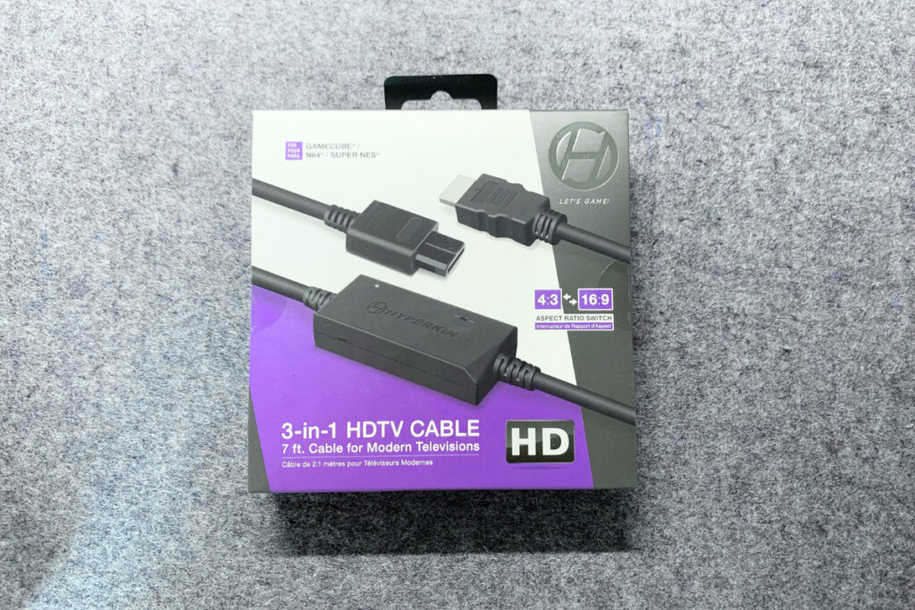 NINTENDO64をHDMI出力して遊ぼう！｜「Hyperkin HD Cable for GC/N64/SFC」の使用レビュー - モブぐらし